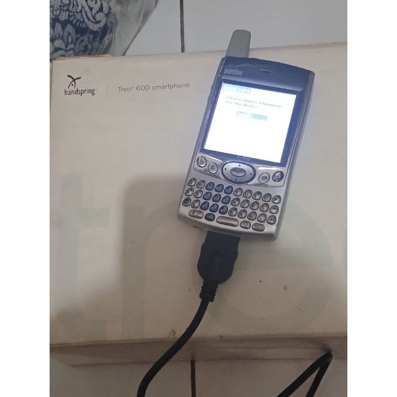 Jual Palm Treo 600 PDA Jadul lawasan antik lengkap koleksi display ...
