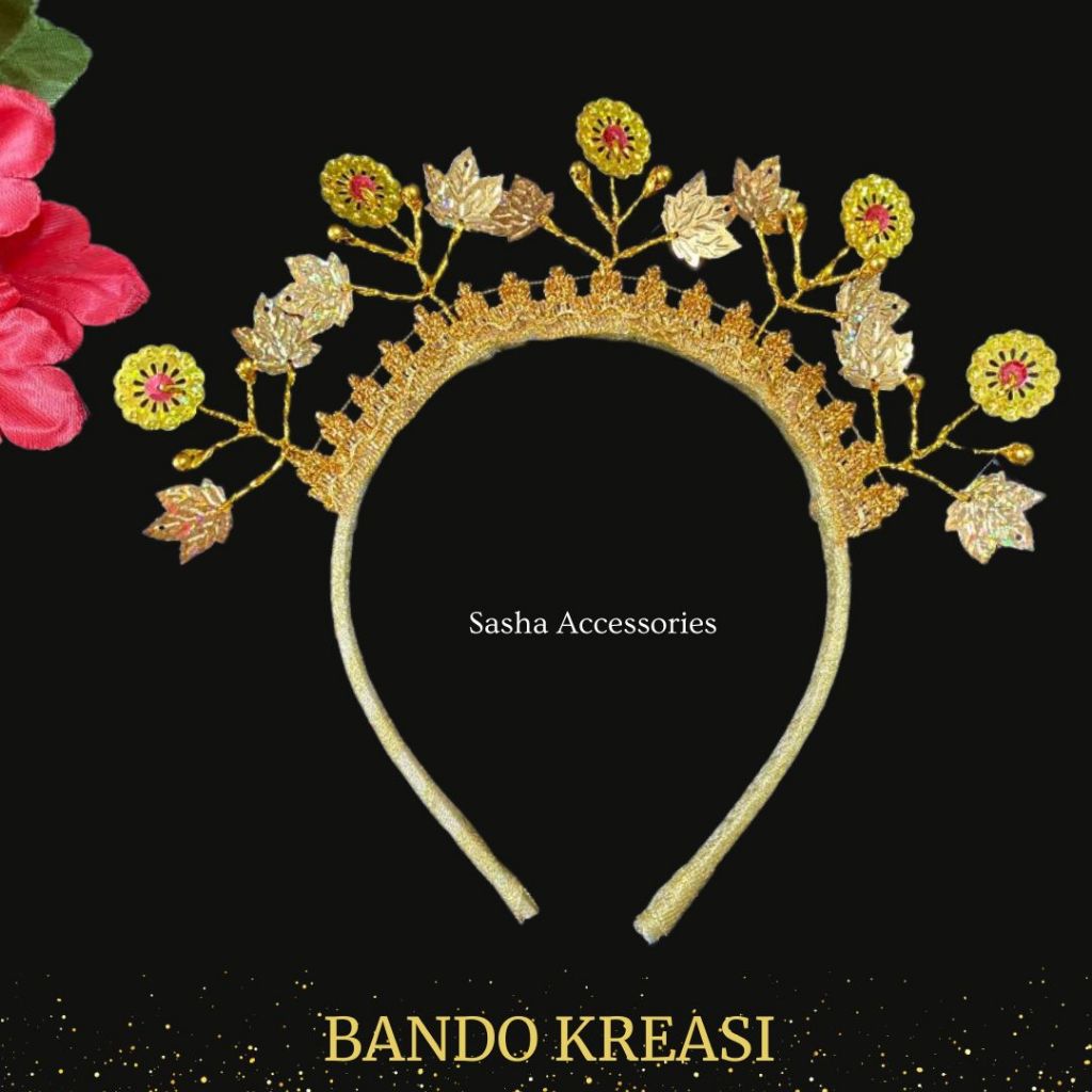 Jual Mahkota Bando Anak Dan Dewasa | Bando Tari Kreasi | Hiasan Hijab ...