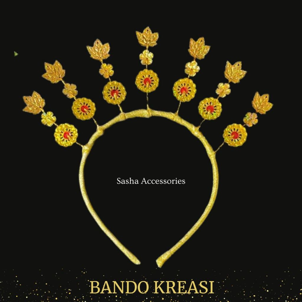 Jual Sunting Anak Dan Dewasa | Bando Adat Nari Jawa | Bando Nari Emas ...