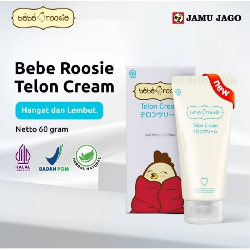 Jual Bebe Roosie Telon Cream 60g | Shopee Indonesia