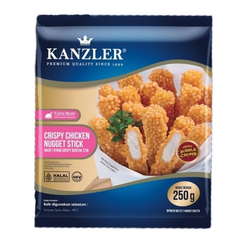 Jual KANZLER Crispy Chicken Nugget Stick 250 gr | Shopee Indonesia