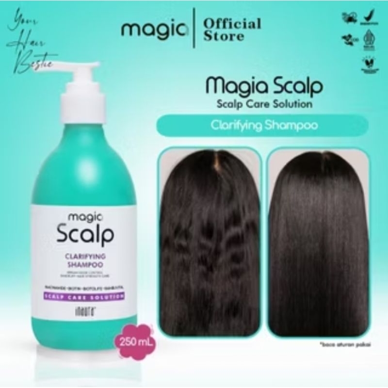 Jual Inaura Magic Scalp Clarifying Shampo | Shopee Indonesia