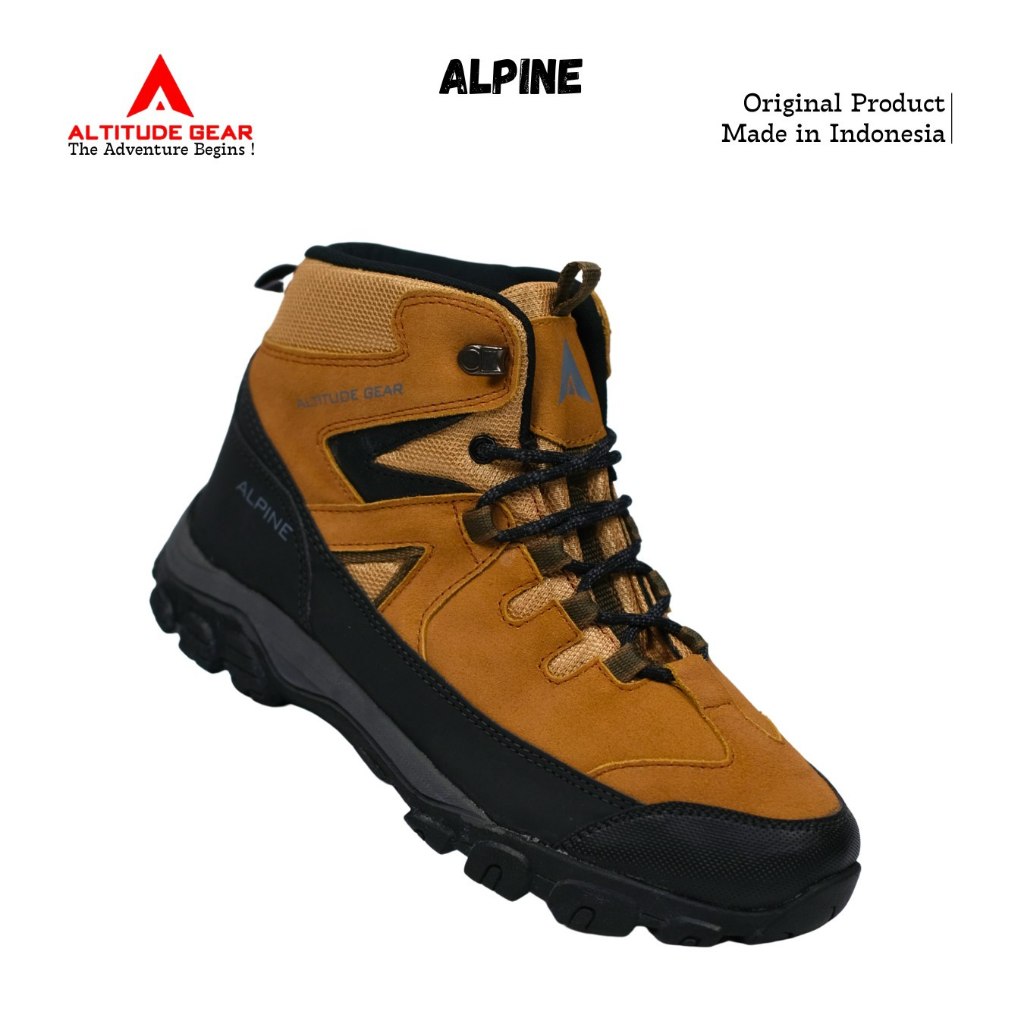Jual Altitude Gear Alpine Mid Cut Sepatu Gunung Outdoor Hiking Camping ...