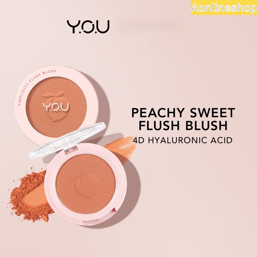Jual AS YOU Simplicity Flush Blush On Pigmented Powder BlushOn Y.O.U ...