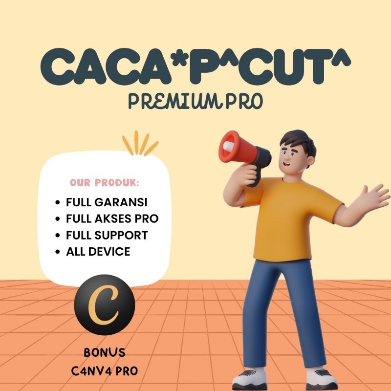 Jual CACA*P^CUT^ PREMIUM PRO ALL DEVICE | Shopee Indonesia