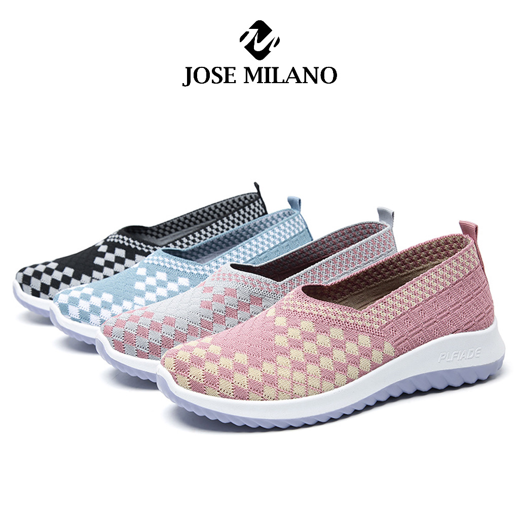 Jual JOSE MILANO JM-0122 Sepatu Flat Wanita Kerja | Shopee Indonesia