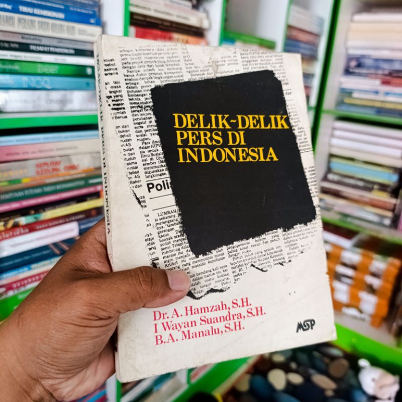 Jual (ORI) buku delik-delik pers di Indonesia | Shopee Indonesia