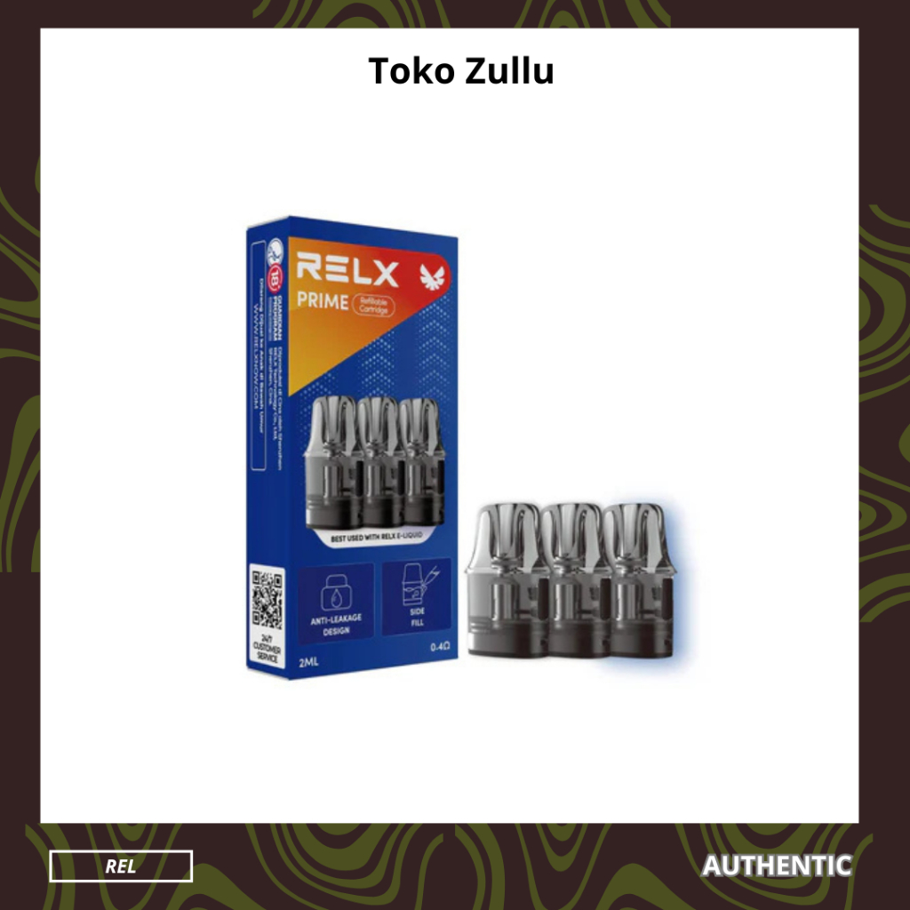 Jual Catridge Relx Prime Replacement Compatible For Relx Prime ...