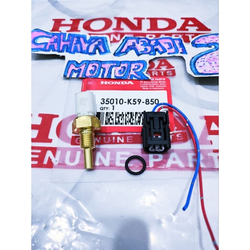 Jual SENSOR EOT SUHU PANAS THERMOSTAT+SOCKET SOKET K59 HONDA VARIO 125 ...