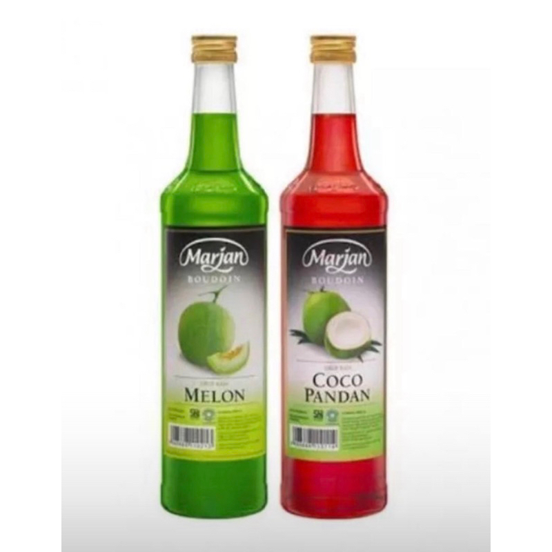Jual SIRUP MARJAN BOUDOIN 460ML 1 DOS ISI 12 BOTOL ( READY COCOPANDAN ...
