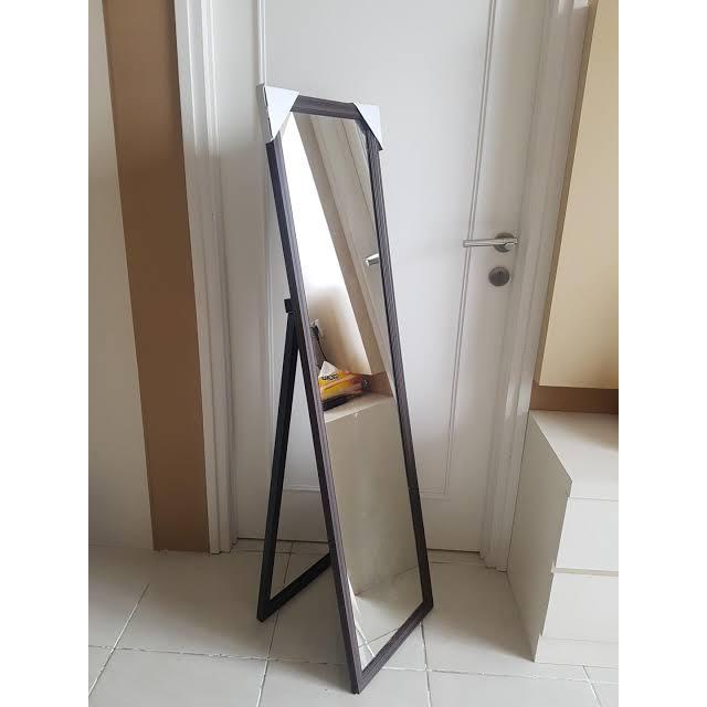 Jual Full Body Kaca Cermin Standing Mirror 127x33 cm full frame ...
