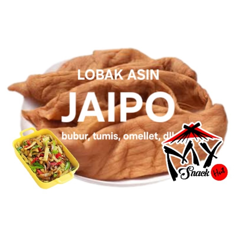 Jual JAIPO ASIN 100GR ASINAN SAYUR LOBAK PUTIH BUBUR PORRIDGE SALTED ...