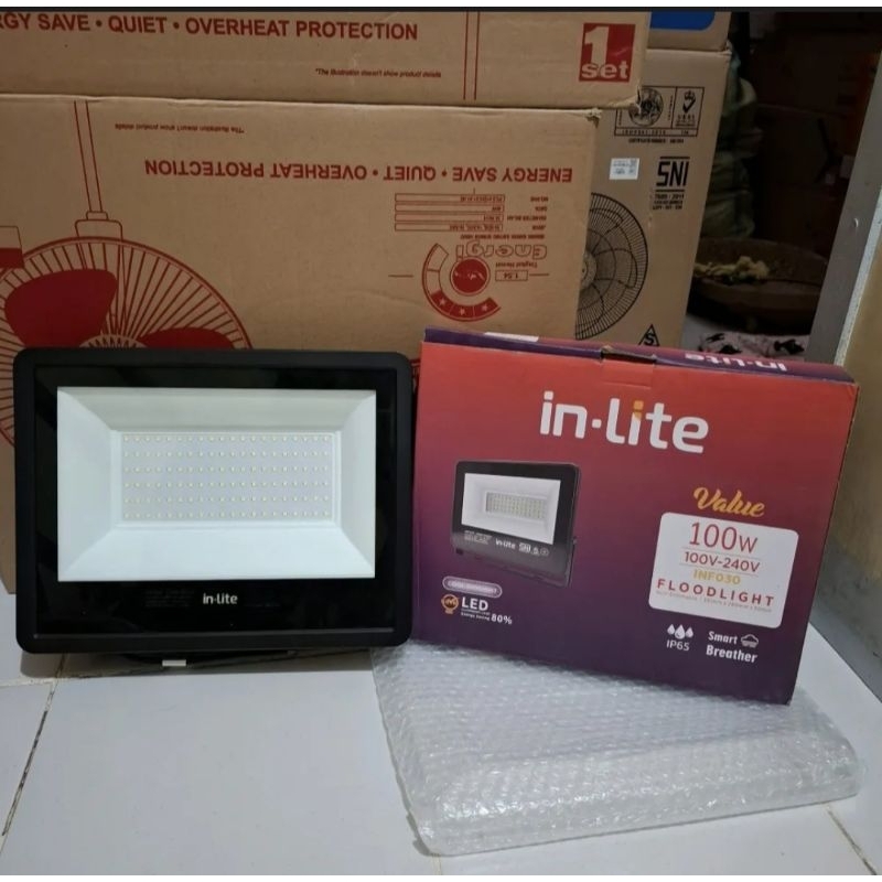 Jual Lampu tembak INLITE 10W 20W 30W 50W 100W IP65 GARANSI 1 TAHUN ...