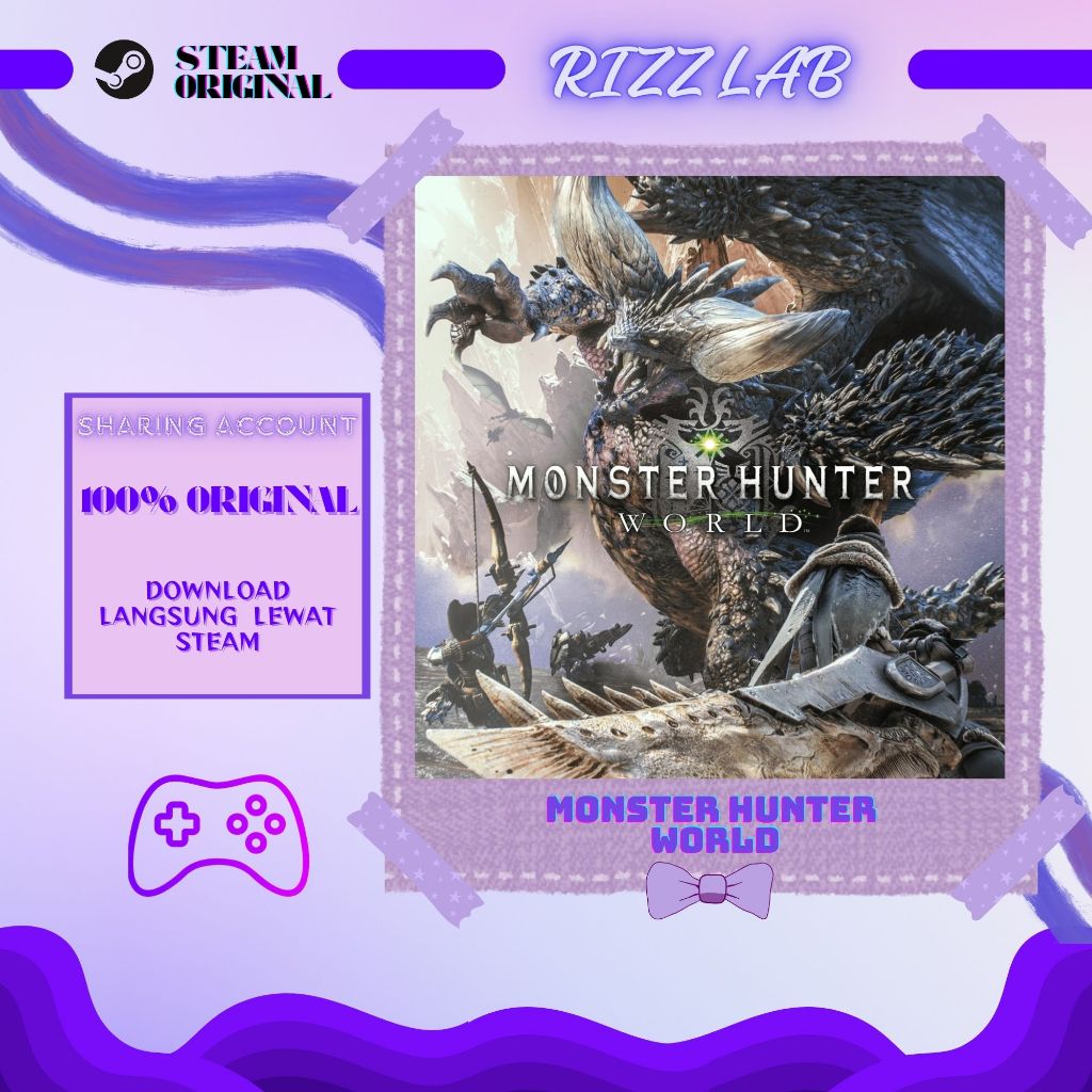 Jual Monster Hunter World PC original Steam guard | Shopee Indonesia