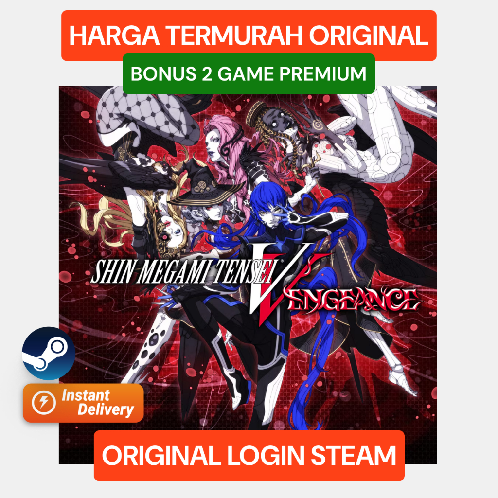 Jual Shin Megami Tensei V: Vengeance DLC Lengkap Original Game Steam JRPG Game Laptop Steam Deck ...