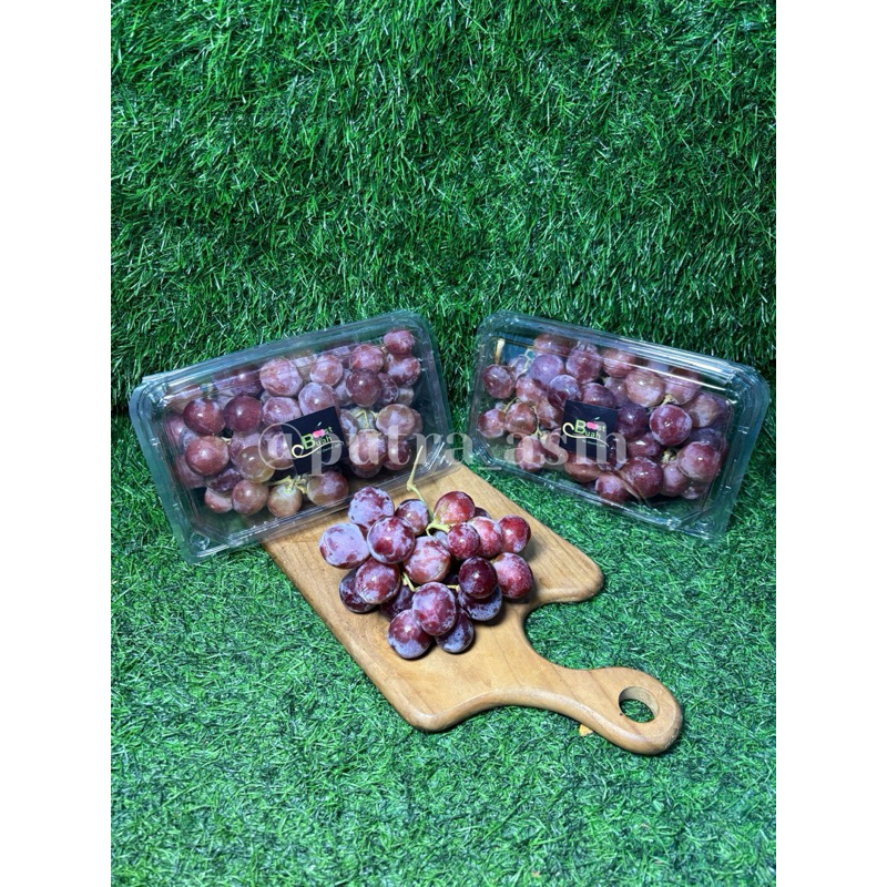 Jual Anggur Australian Red Globe Seeded ( Buy 1kg Free 1kg ) | Shopee ...