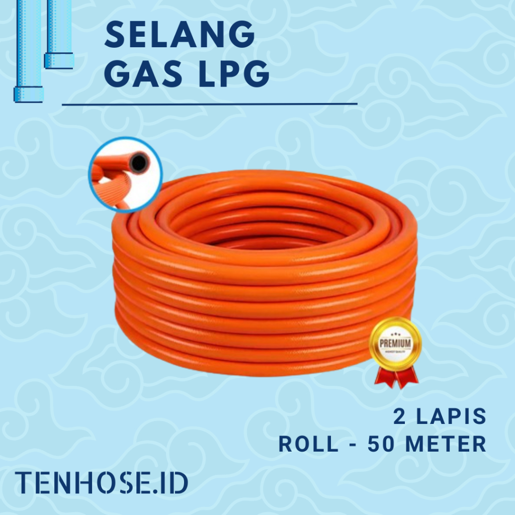 Jual Selang Gas LPG Elpiji 50 Meter 2 Lapis | Shopee Indonesia