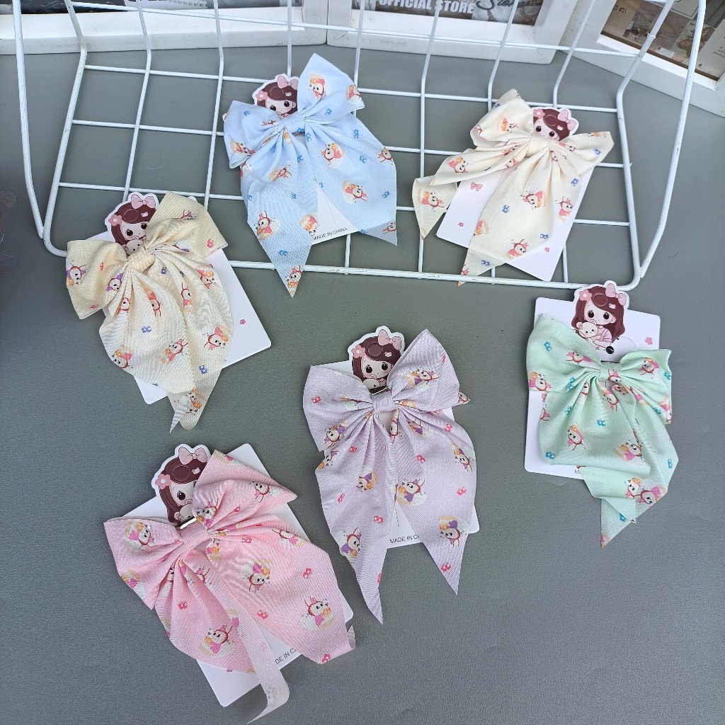 Jual Jepit Rambut Pita Jurai Motif Labubu Impor Best Seller | Shopee ...