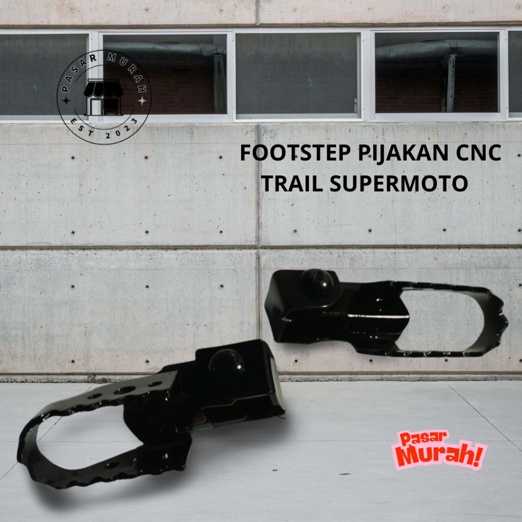 Jual FOOTSTEP PUSTEP STEP FUSTEP TRAIL BESAR UNIVERSAL | Shopee Indonesia