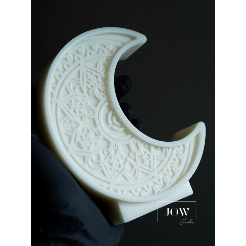 Jual Mandala Crescent Moon | Lilin Ramadhan | Lilin Aesthetic | Shopee Indonesia