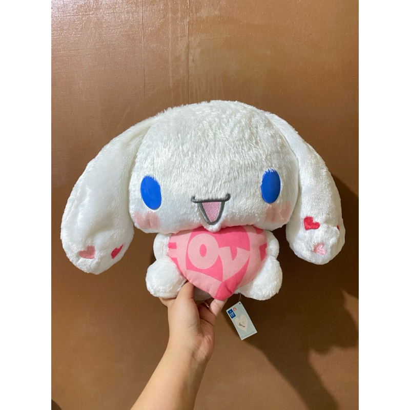 Jual Boneka Karakter Cinnamoroll Love size 30cm Original / Boneka ...