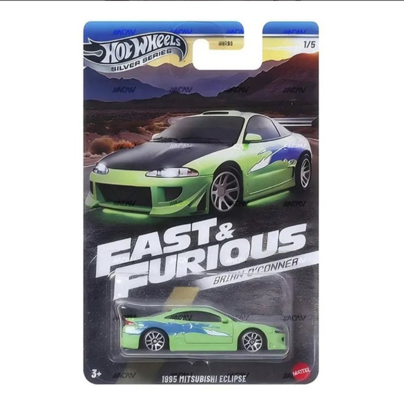 Jual Hotwheels Mitsubishi Eclipse - Fast and Furious Brian O Conner ...