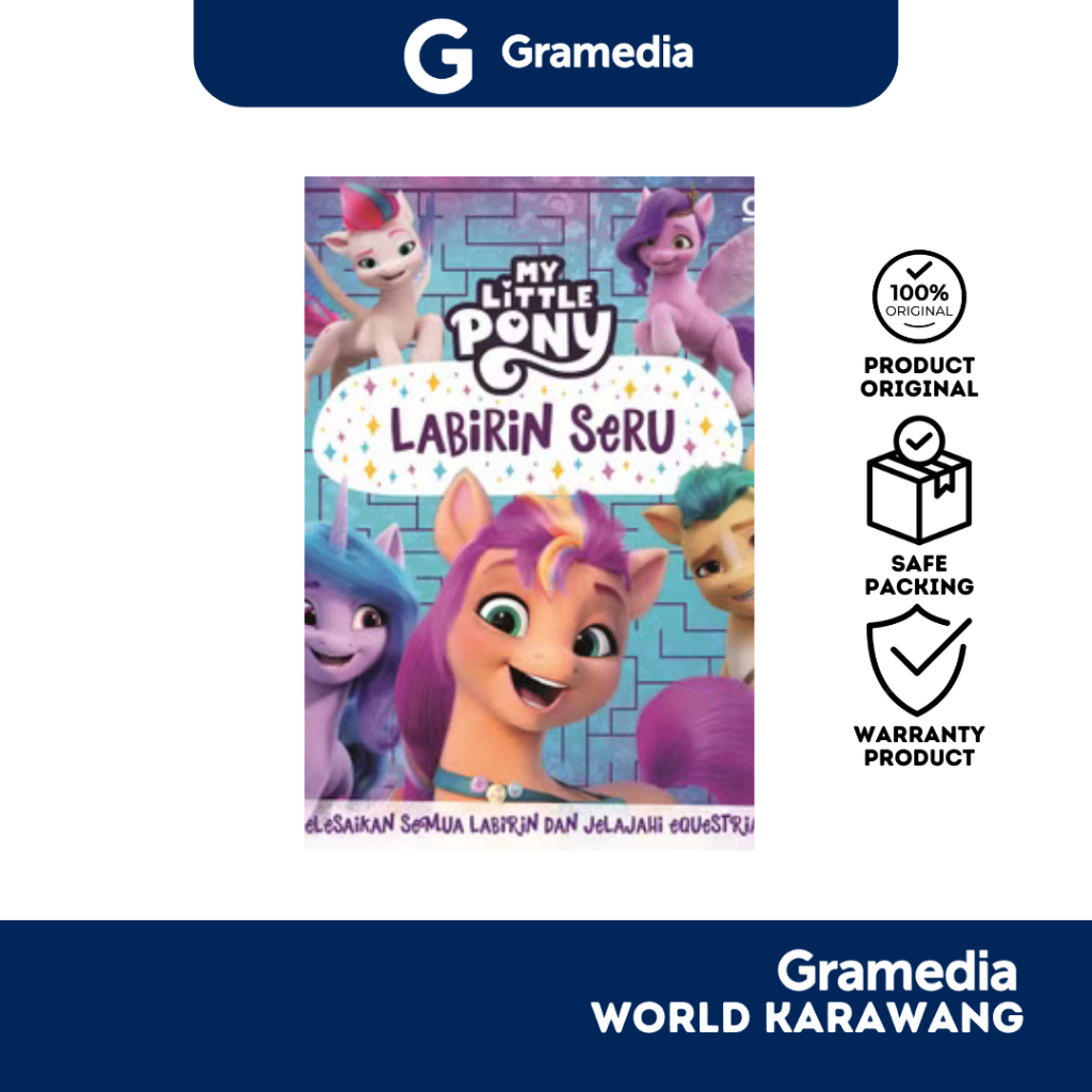 Jual Gramedia Karawang - My Little Pony: Labirin Seru (My Little Pony ...