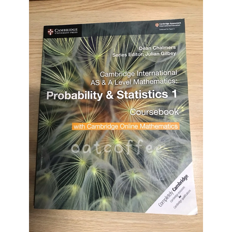 Jual CAMBRIDGE AS & A LEVEL MATHEMATICS PROBABILITY & STATISTICS 1 ...