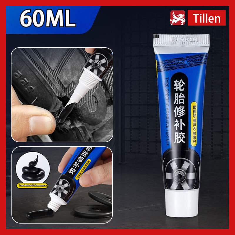 Jual 60Ml Lem Tambal Perbaikan Ban Mobil Motor Anti Bocor Lem Ban Luar ...