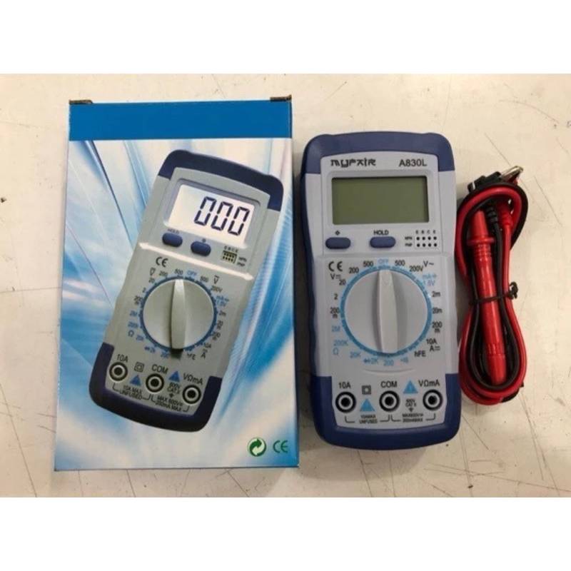 Jual Avometer digital / multimeter digital A830L Myfair | Shopee Indonesia