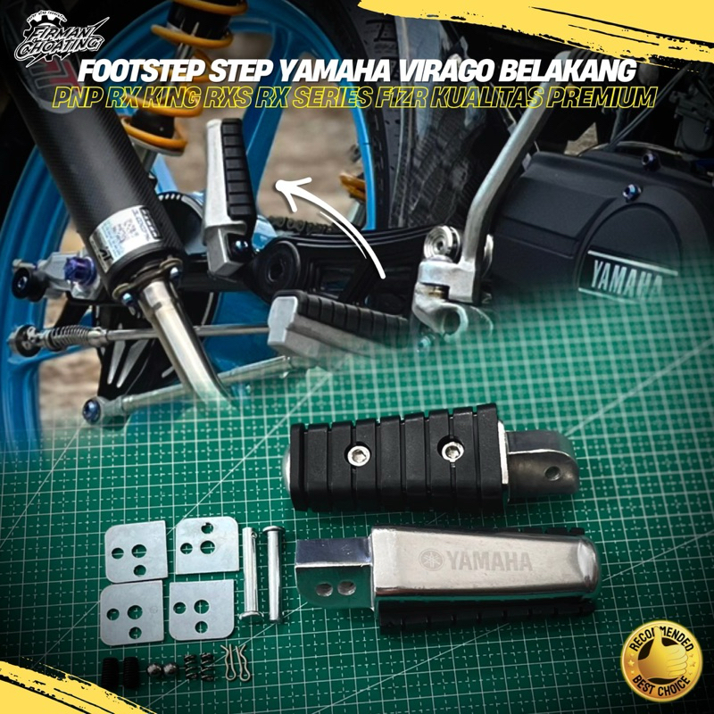 Jual STEP FOOTSTEP YAMAHA VIRAGO BELAKANG PNP RX KING RXS RX SERIES ...