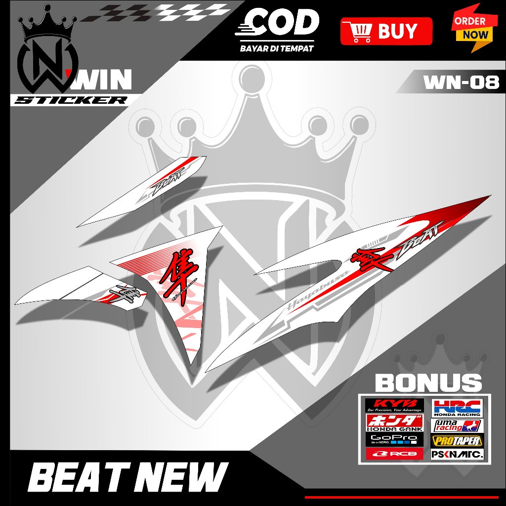 Jual STRIPING BEAT DELUXE/STREET GEN 2 2024, STICKER STRIPING BEAT NEW ...