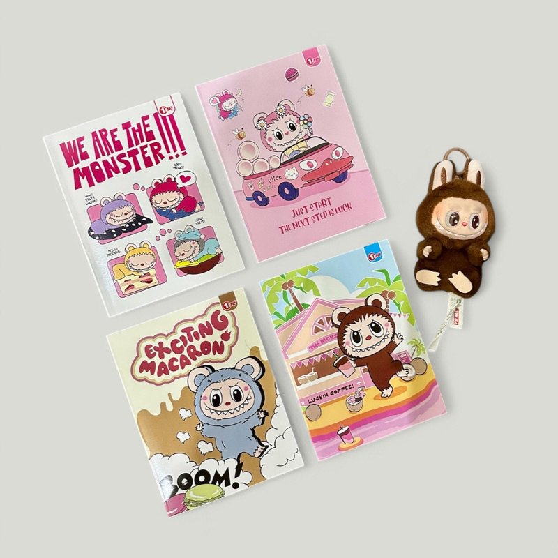 Jual Buku Tulis 38 Lembar Lucu (10 Buku) LABUBU SANRIO CRYBABY GAMERS ...