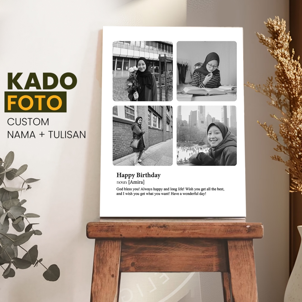 Jual Kado Foto Custom Wisuda Kado Ulang Tahun Kado Wedding Kado Anniv ...