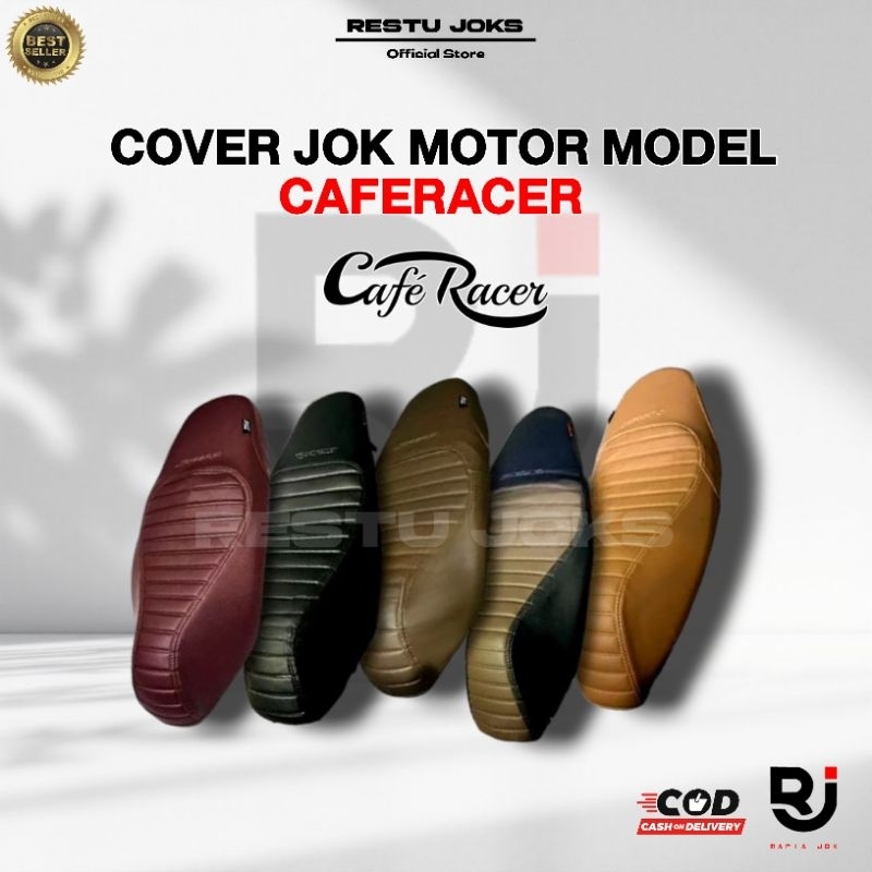 Jual COVER JOK MODEL CAFE RACER | SARUNG JOK PAKAI KARET TANPA PERLU KE ...