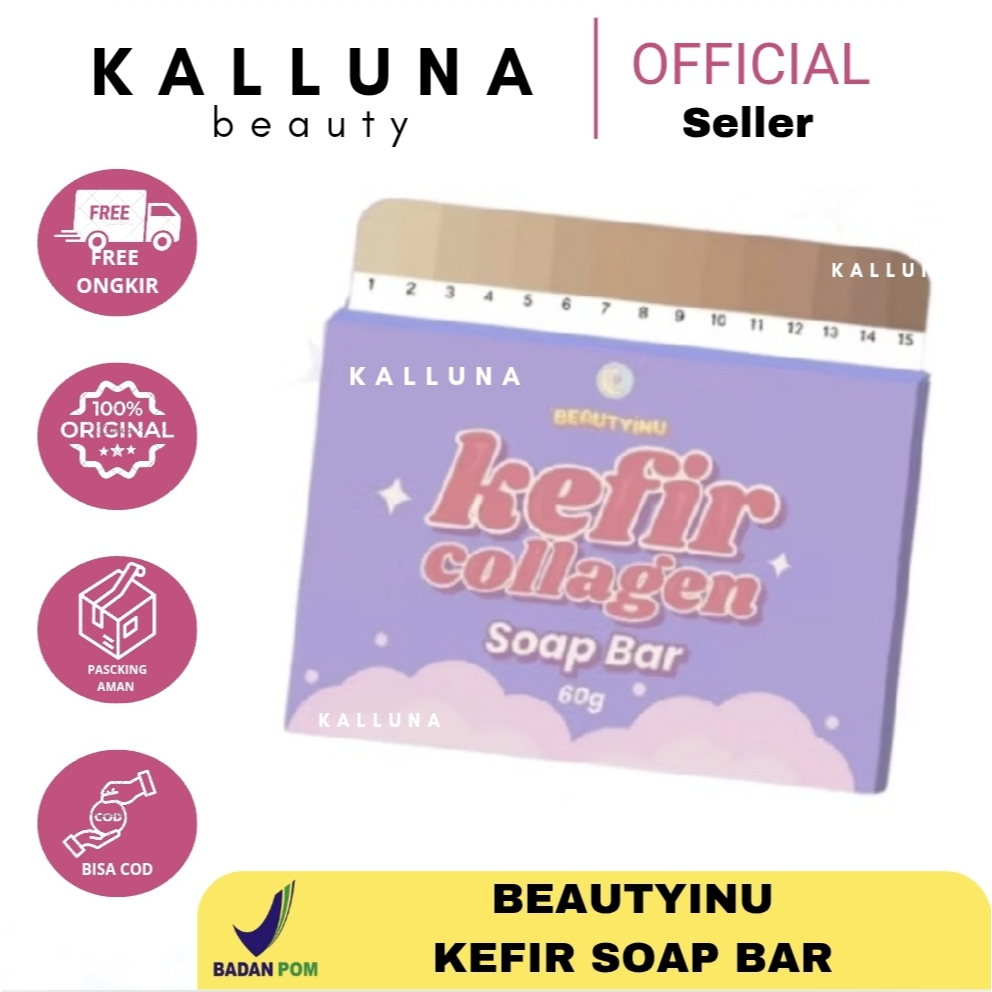 Jual BEAUTYINU - SABUN KEFIR COLLAGEN SOAP BAR | Shopee Indonesia