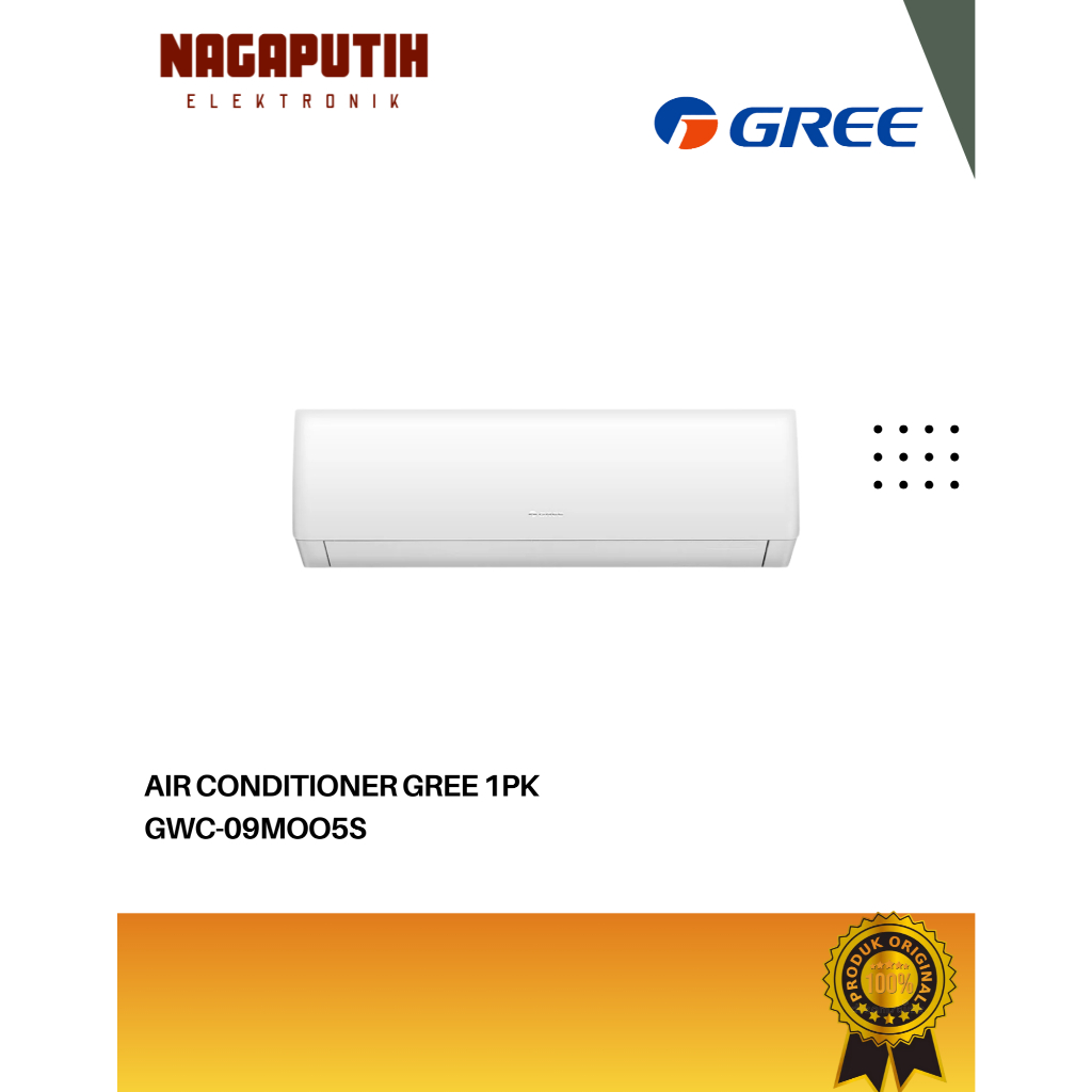 Jual Gree AC Air Conditioner 1 PK GWC-09MOO5S New Series | Shopee Indonesia