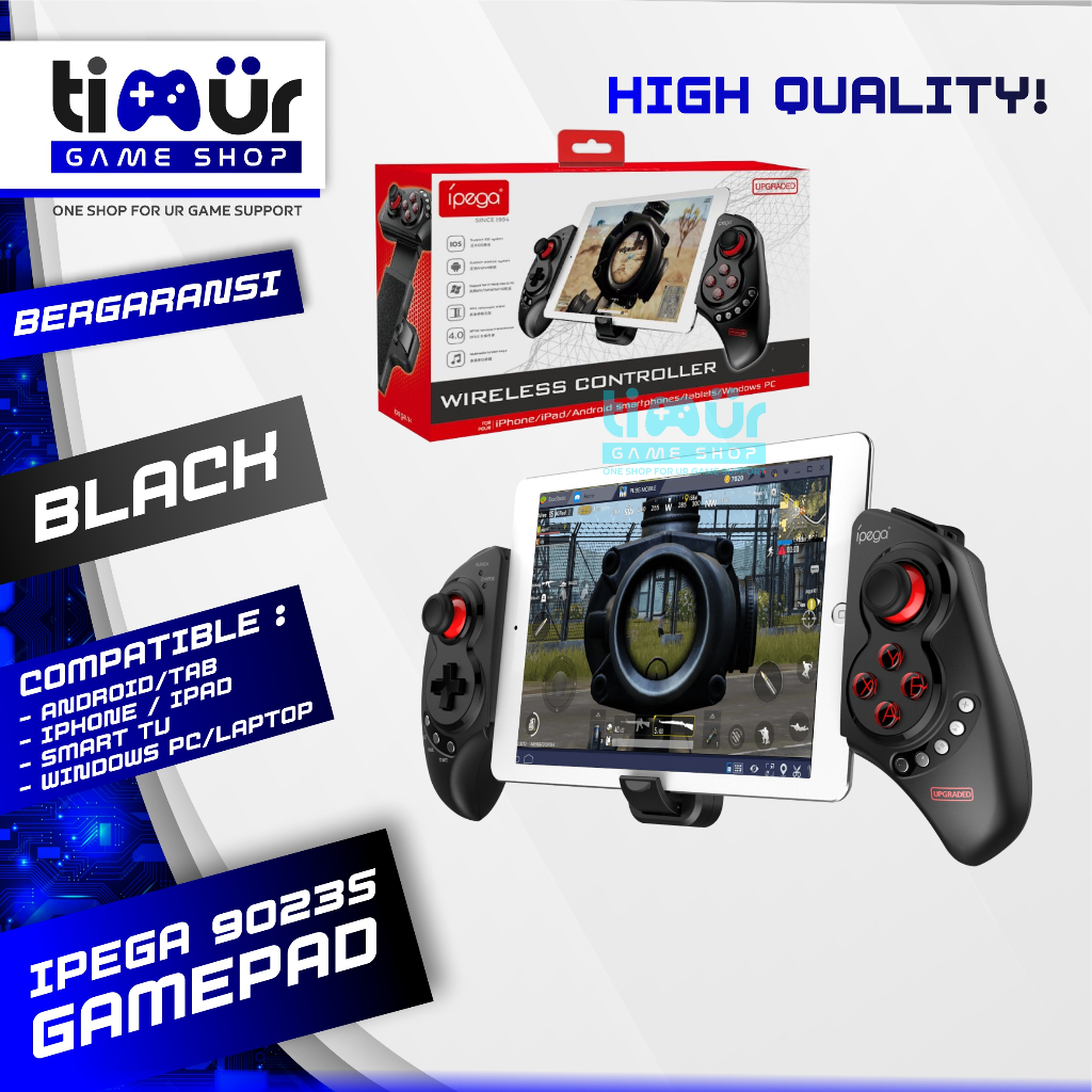 Jual Ipega Gamepad Bluetooth PG 9023 S Joystick Stick Stik Gaming ...