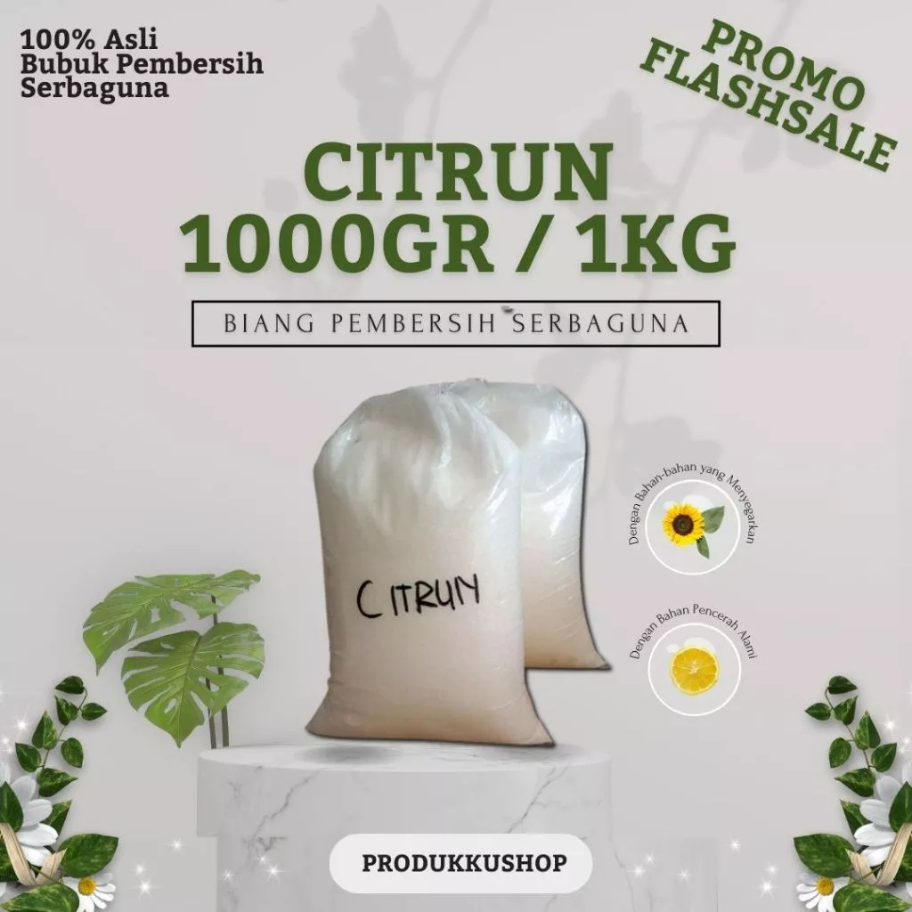 Jual Citrun 1kg Biang Pembersih Serbaguna | Shopee Indonesia