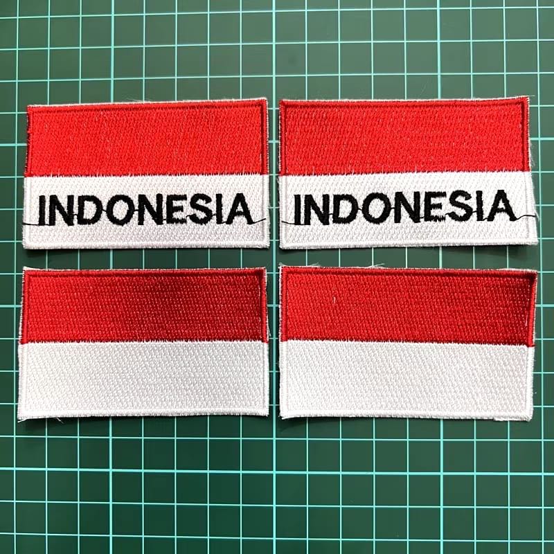 Jual Bet Bendera Merah Putih Bordir Logo Bordir Bendera Merah Putih ...