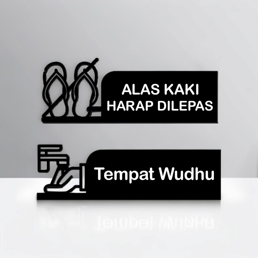 Jual Custom Papan Tanda Sign Board Akrilik | Shopee Indonesia