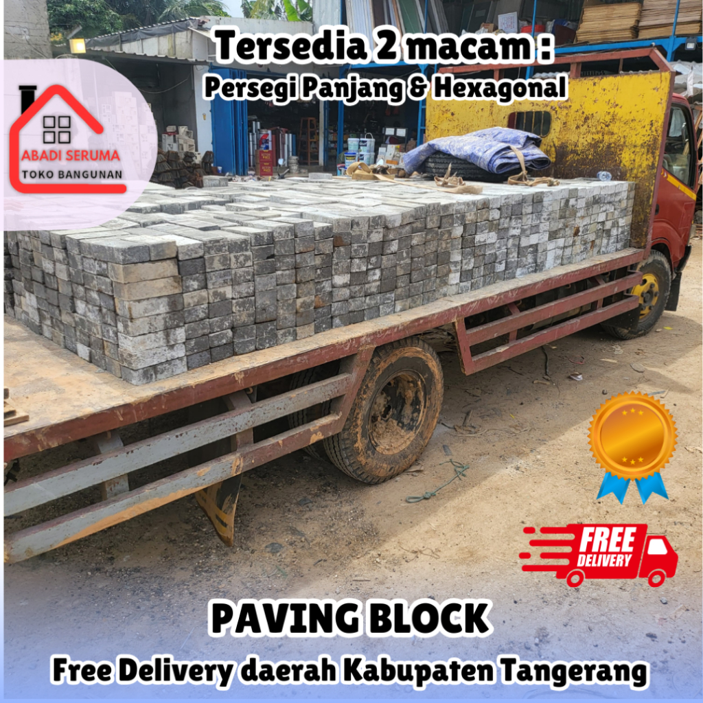 Jual READY PER METER / PAVING BLOCK TAMAN / PAVLING / PAVING BLOCK ...