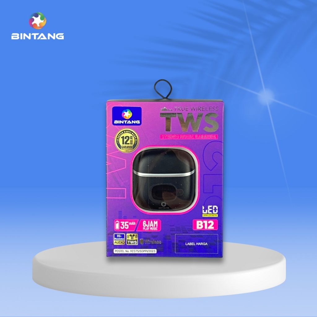 Jual TWS BINTANG B12 | Shopee Indonesia