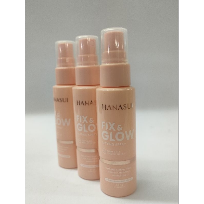 Jual HANASUI FIX & GLOW SETTING SPRAY | Shopee Indonesia