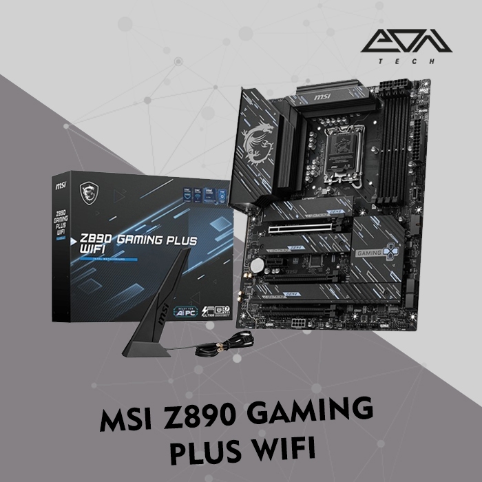 Jual MSI Z890 GAMING PLUS WIFI MOTHERBOARD Intel Z890 LGA 1851 DDR5 ATX ...