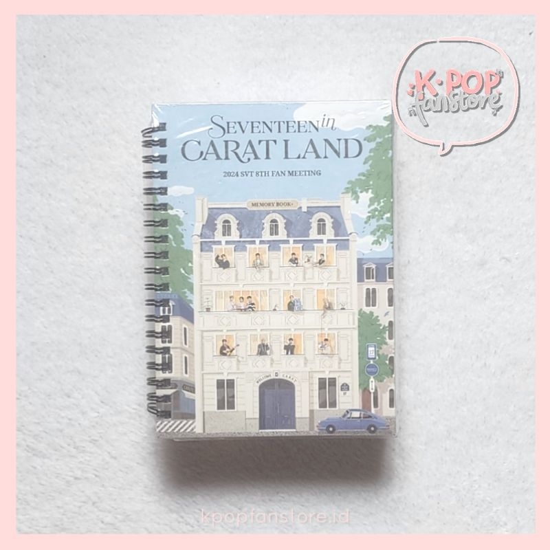 Jual SEVENTEEN - 2024 SVT 8TH FAN MEETING [SEVENTEEN IN CARAT LAND] MEMORY BOOK+ | Shopee Indonesia