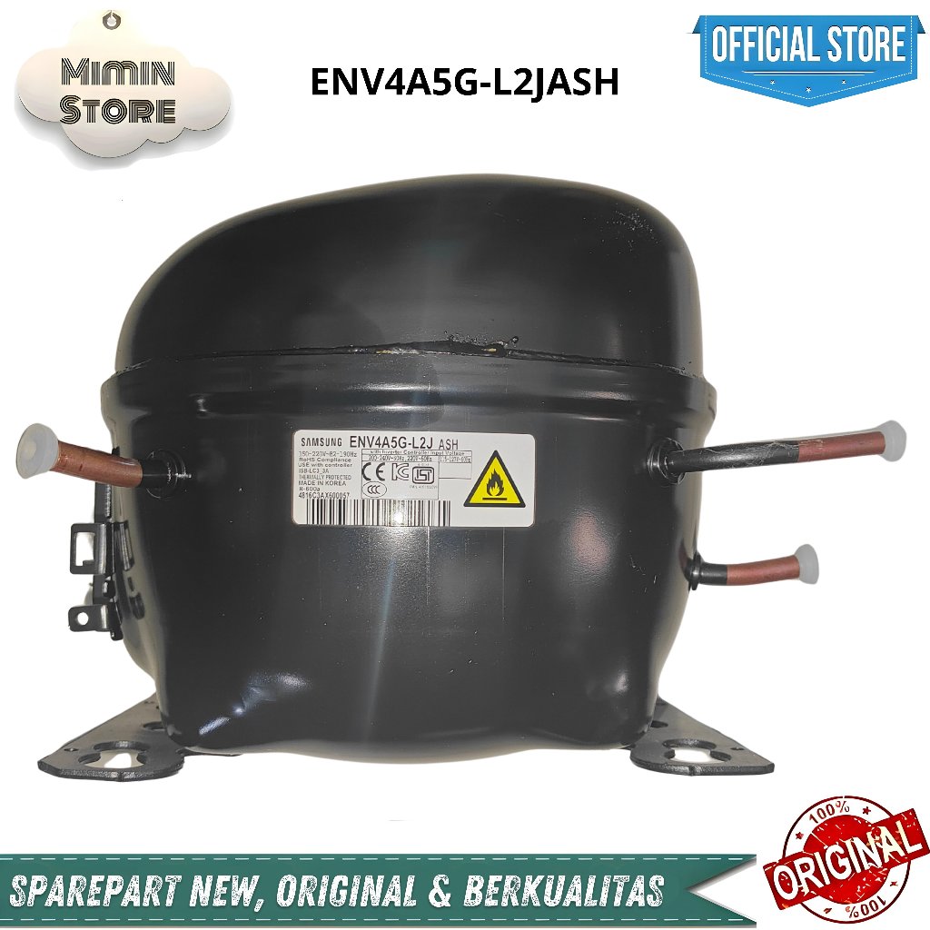 Jual COMPRESSOR KULKAS SAMSUNG ORIGINAL ENV4A5GL2J | Shopee Indonesia