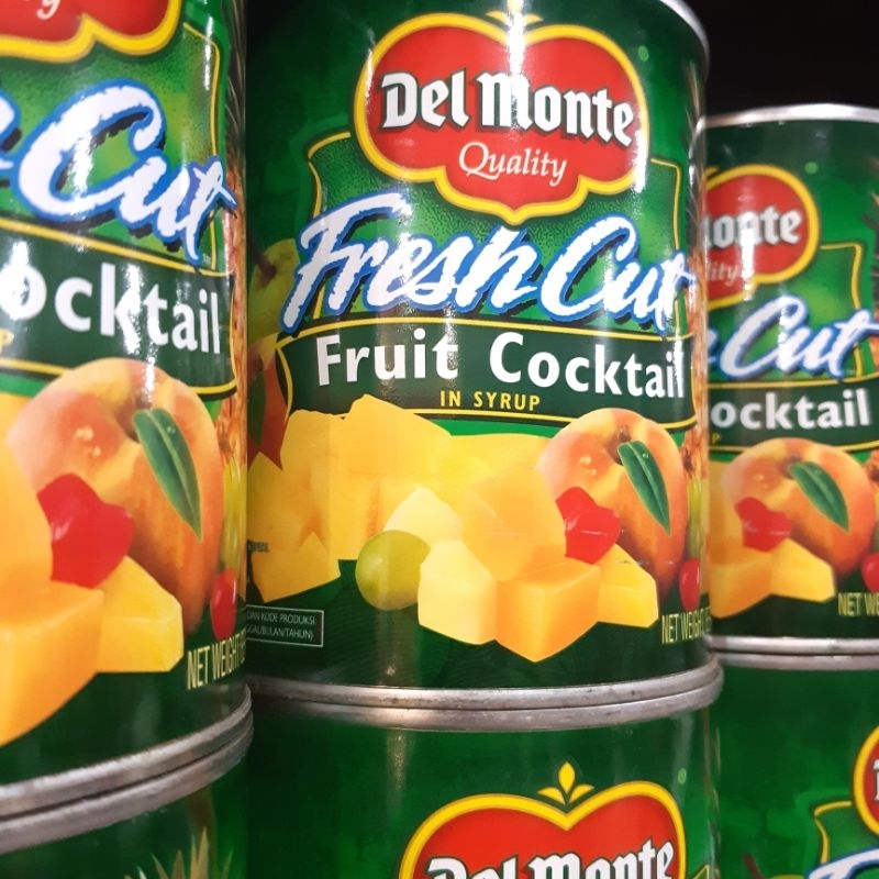 Jual Del Monte Fruit Fresh Cut es buah buahan - minuman kaleng aneka ...