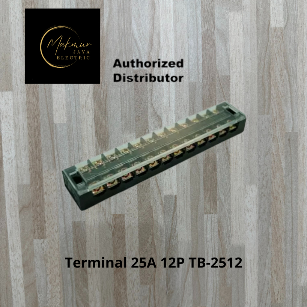 Jual Terminal Block 25A 12P TB-2512 | Terminal Listrik 12 Pin 25A | Konektor Jalur Kabel TB 2512 ...