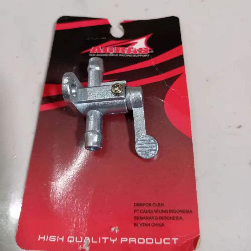 Jual KRAN BENSIN STANDART MOTOR UNIVERSAL MERK AGRAS - Motorcycle | Shopee Indonesia
